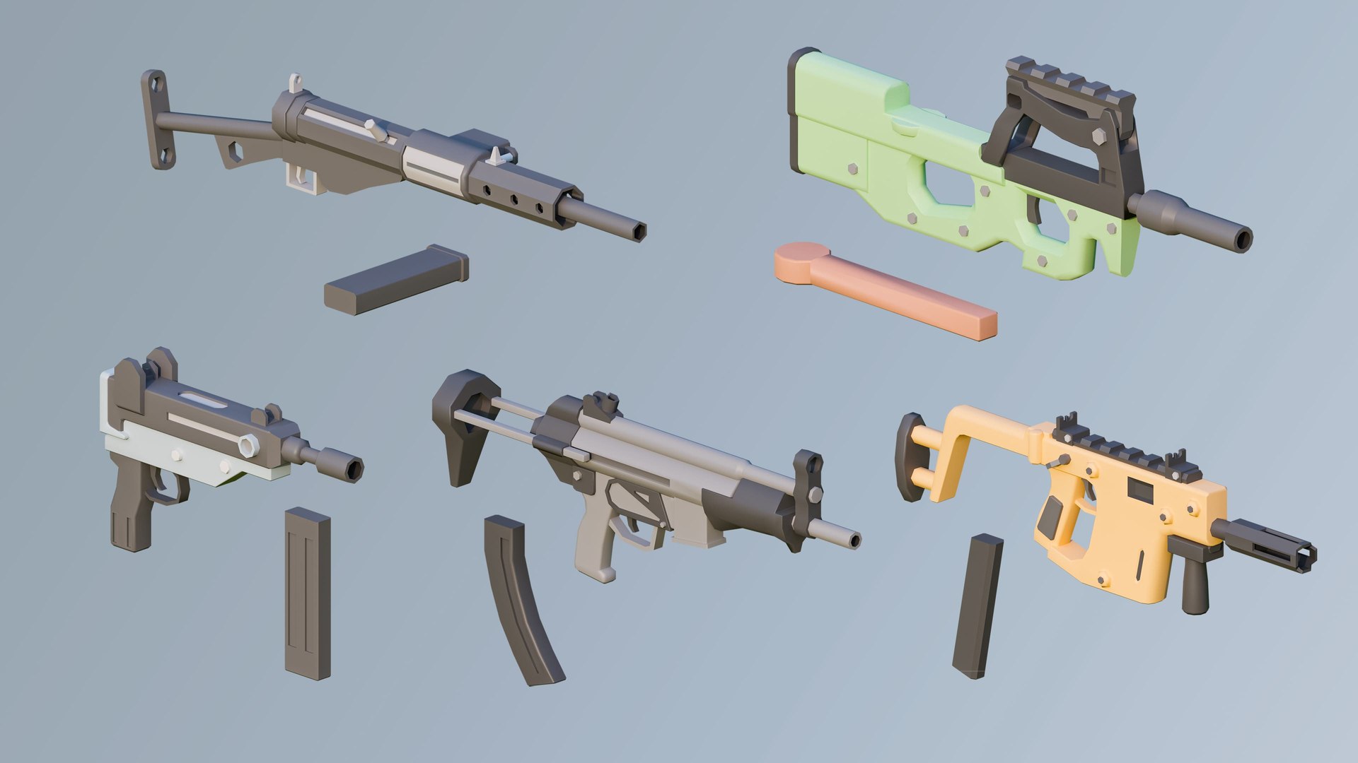 3D Weapons 2 - TurboSquid 2089389