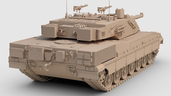 italian c1 ariete tank 3d 3ds