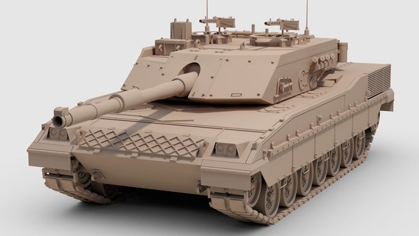 italian c1 ariete tank 3d 3ds