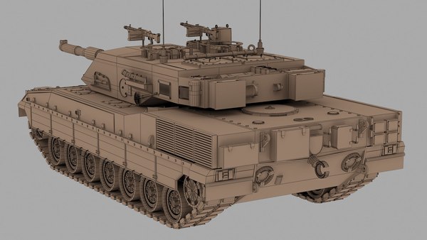 italian c1 ariete tank 3d 3ds