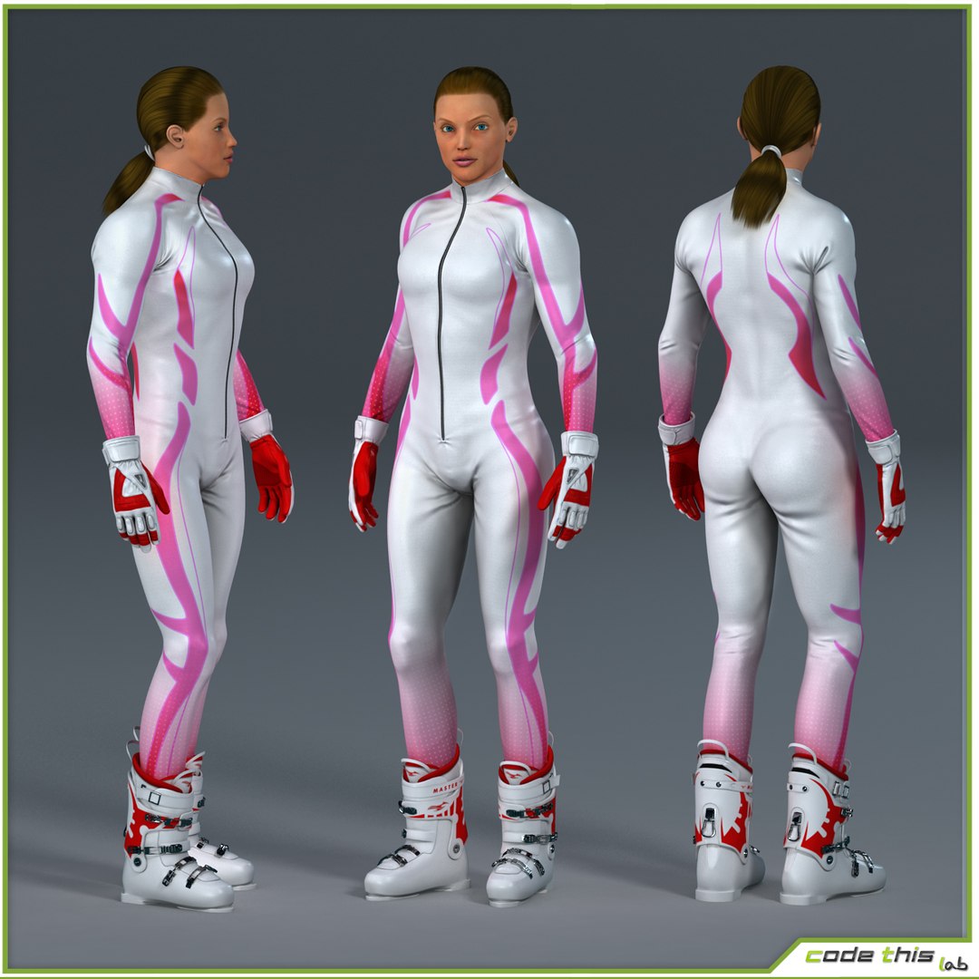 3d Model Ski