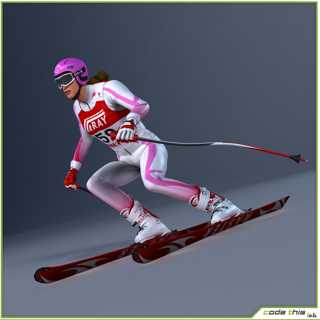 3d Model Ski