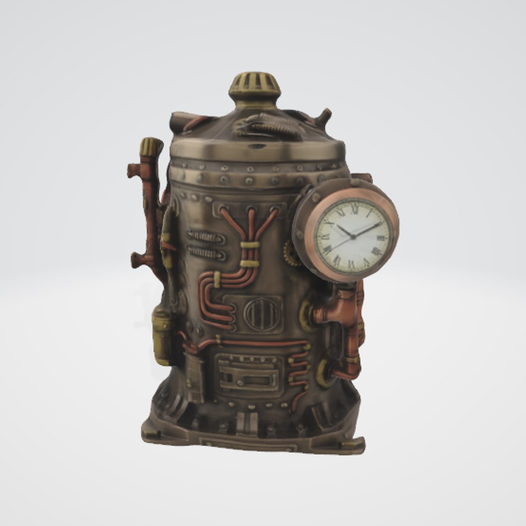 Mechanical Steampunk Time Machine 3D Model - TurboSquid 2284929