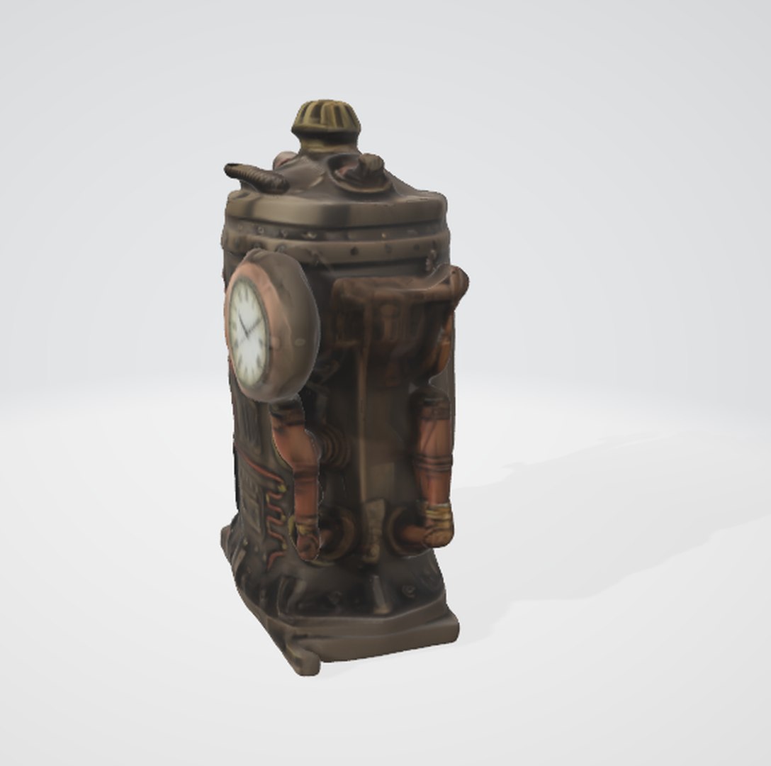 Mechanical Steampunk Time Machine 3D Model - TurboSquid 2284929