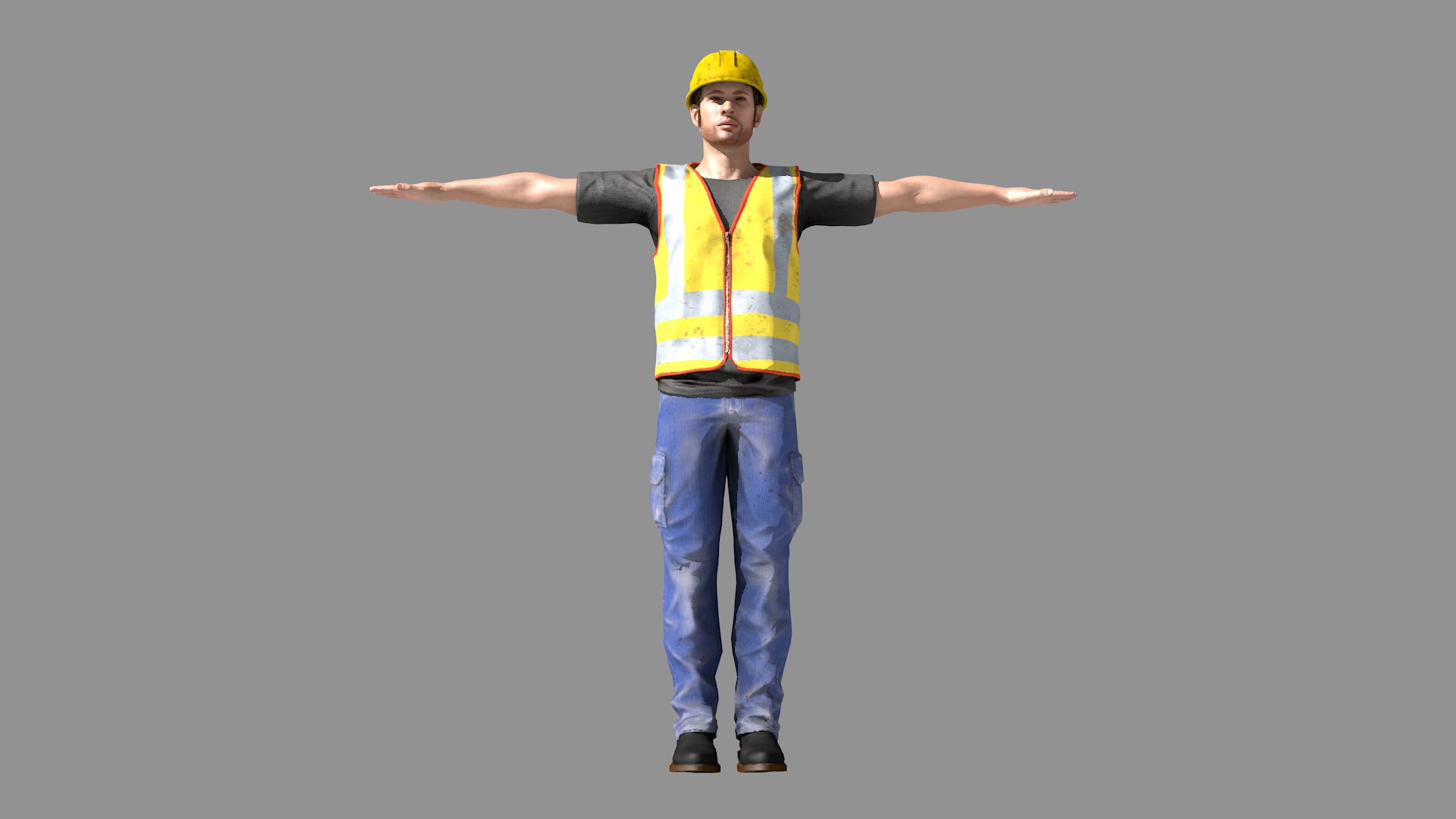 3D workman - TurboSquid 1839230