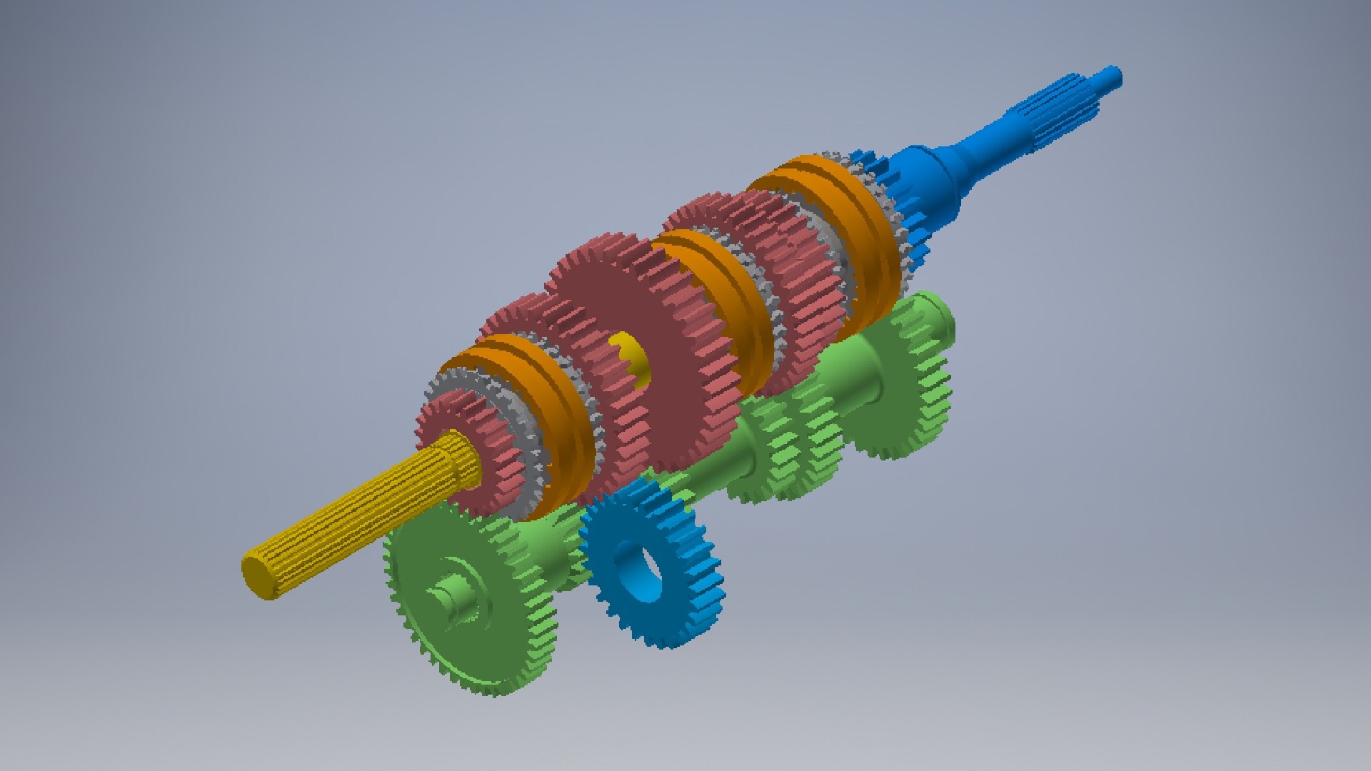 Car Assembly Transmission 3D Model - TurboSquid 2087598