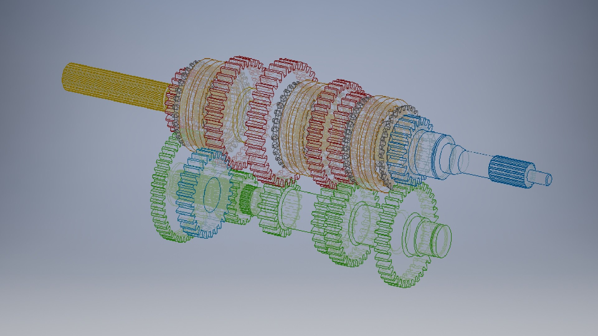 Car Assembly Transmission 3D Model - TurboSquid 2087598