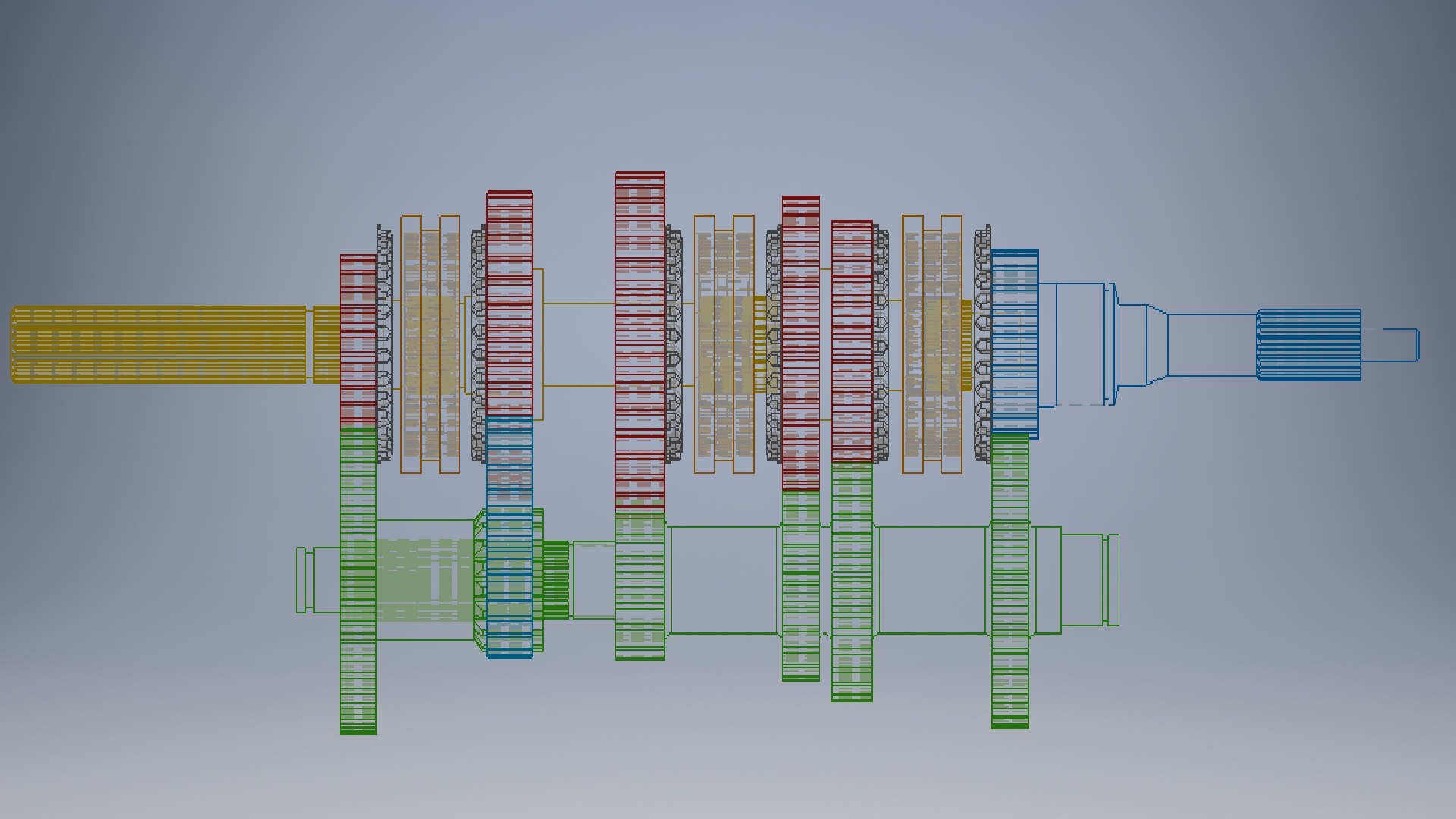 Car Assembly Transmission 3D Model - TurboSquid 2087598