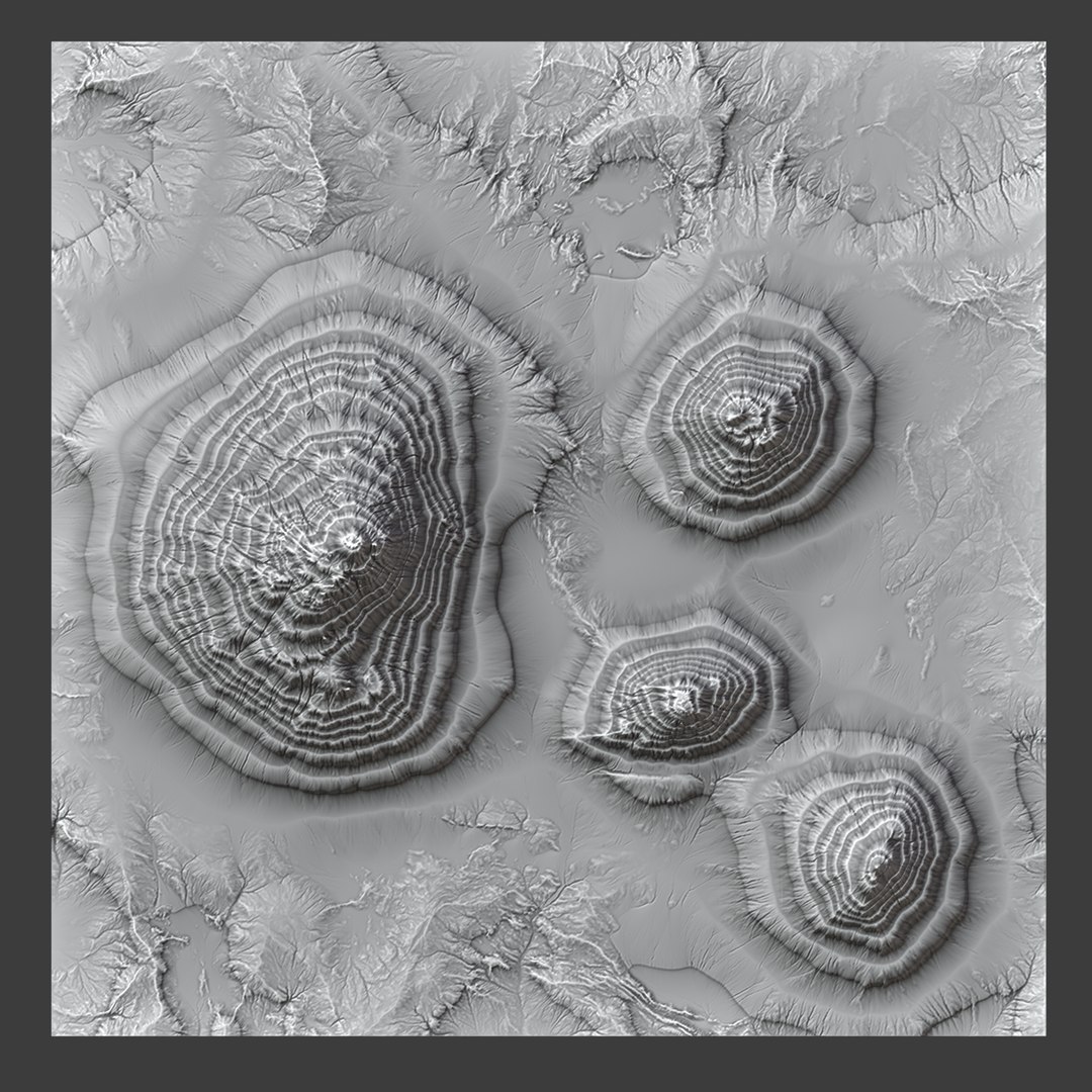 8K Detailed Cliff Landscape 3D Model - TurboSquid 1811282