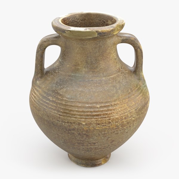 3D ancient saudi pottery pitcher - TurboSquid 1274124