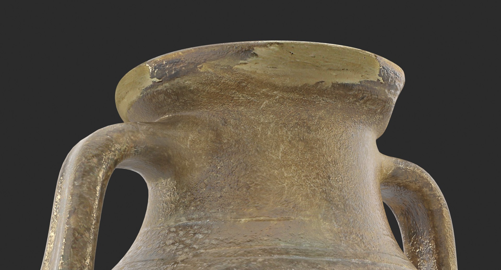Ancient Saudi Pottery Jug Model - TurboSquid 1274101