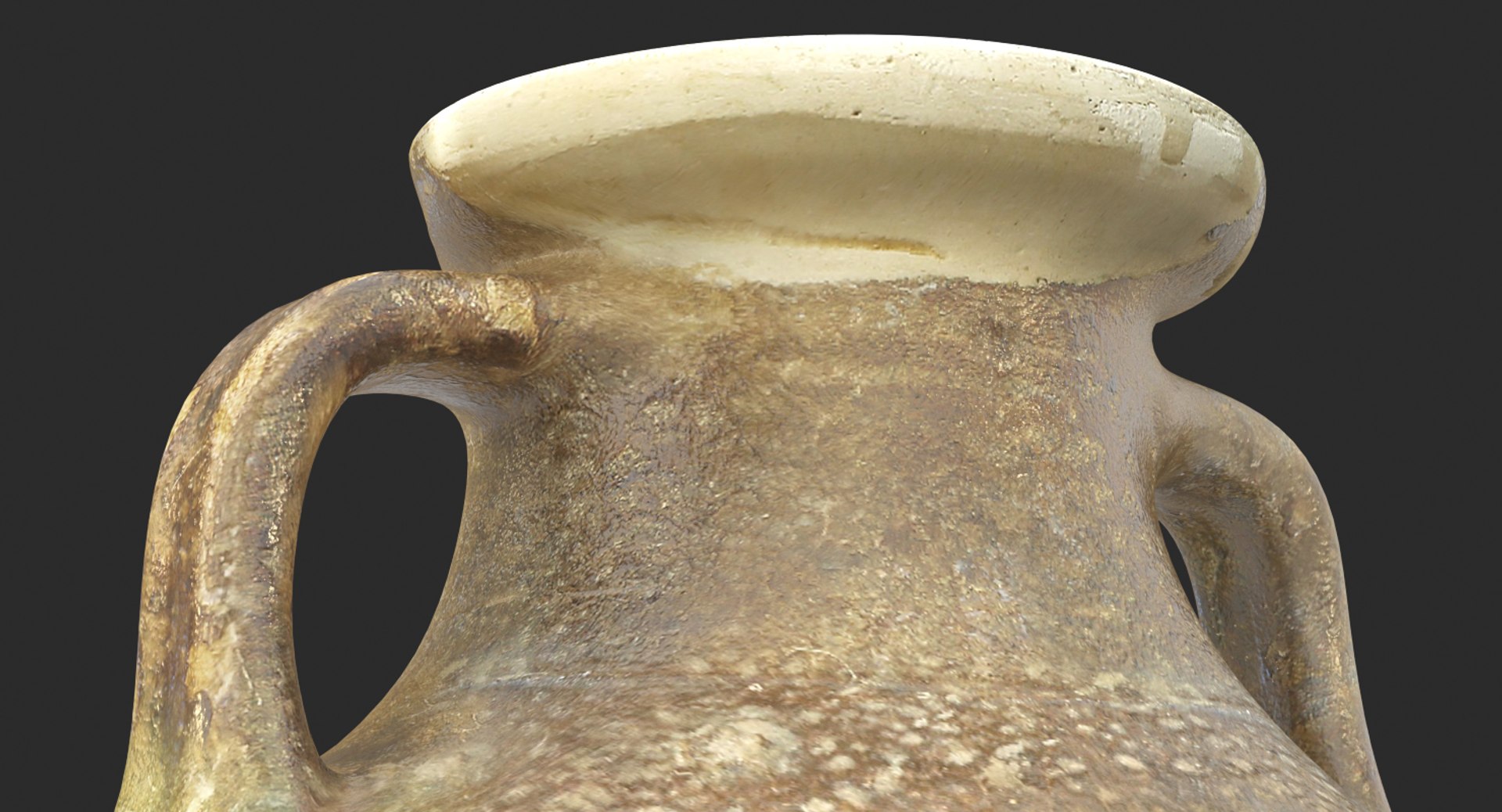 Ancient Saudi Pottery Jug Model - TurboSquid 1274101