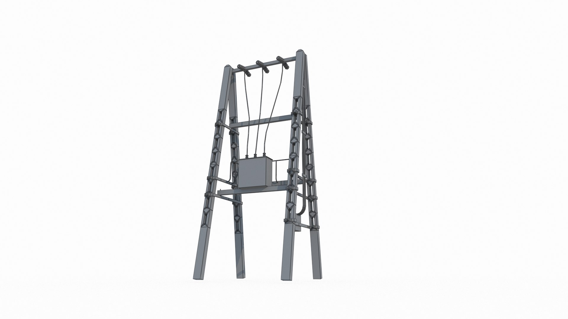 Old Style Anti Transformer Tower 3D - TurboSquid 2249289