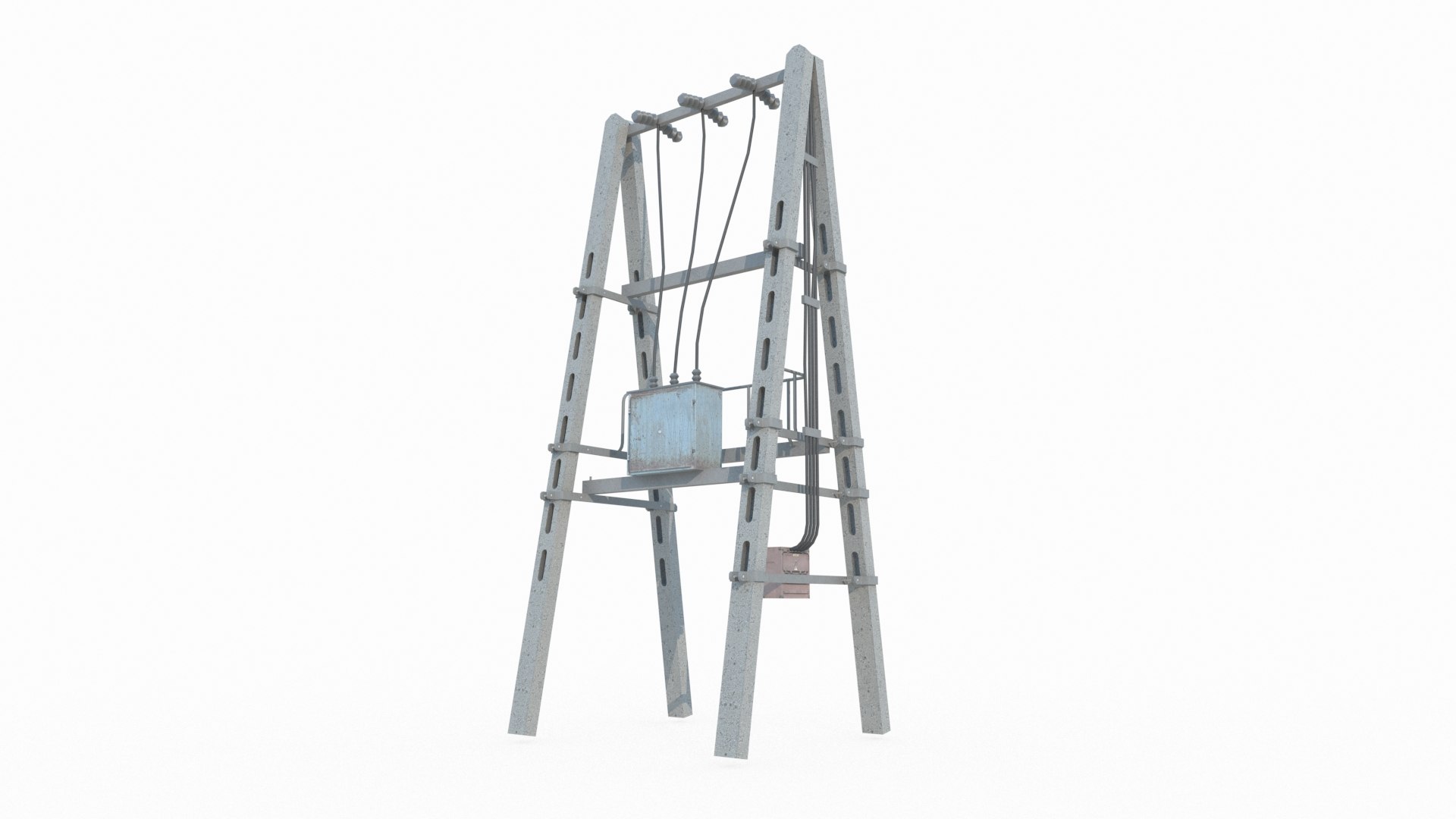 Old Style Anti Transformer Tower 3D - TurboSquid 2249289