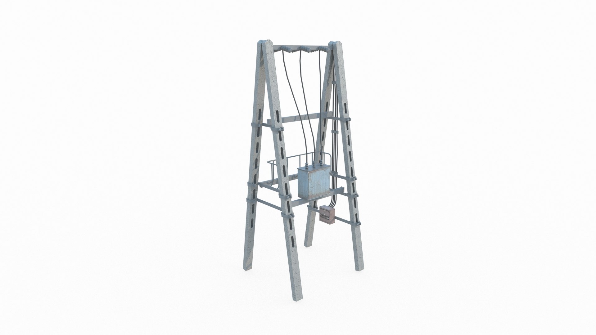 Old Style Anti Transformer Tower 3D - TurboSquid 2249289