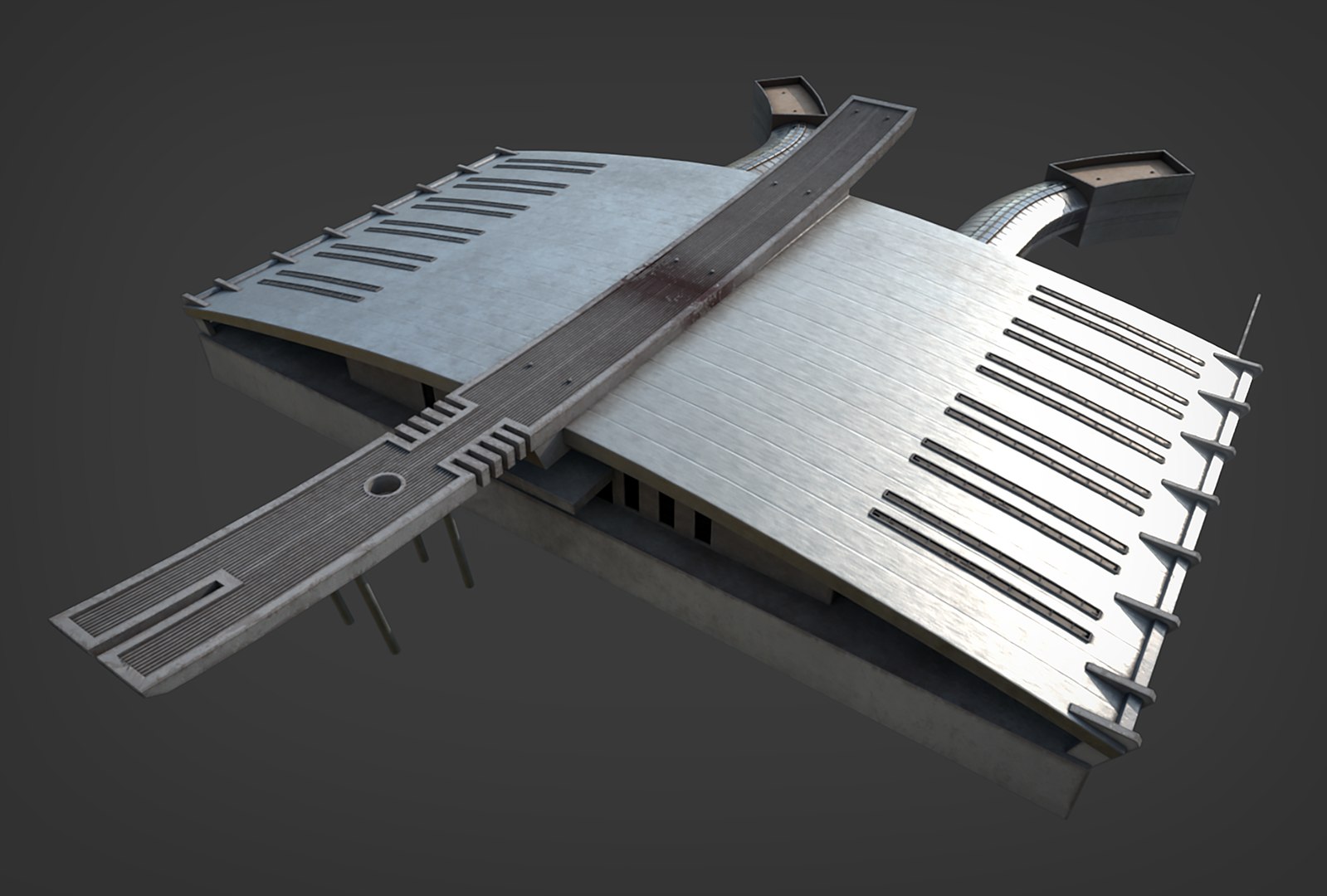 3D Dubai International Airport Terminal - TurboSquid 1994436