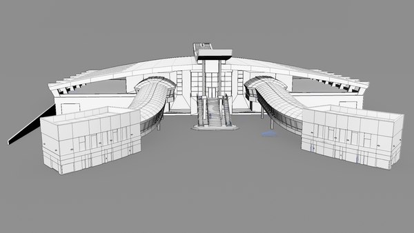 3D Dubai International Airport Terminal - TurboSquid 1994436