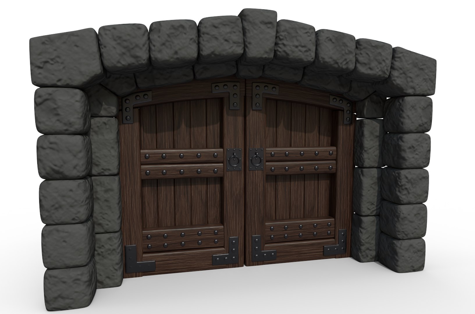 Fortress Entrance 3D model - TurboSquid 1729720