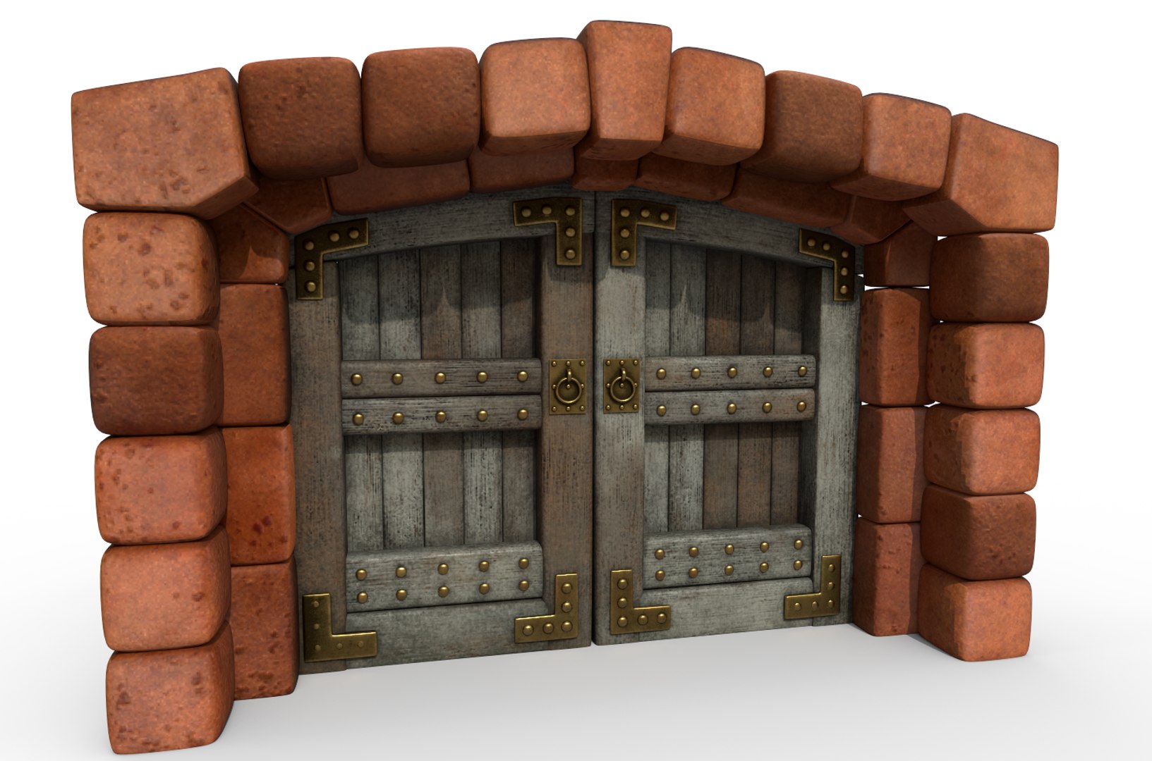 Fortress Entrance 3D model - TurboSquid 1729720