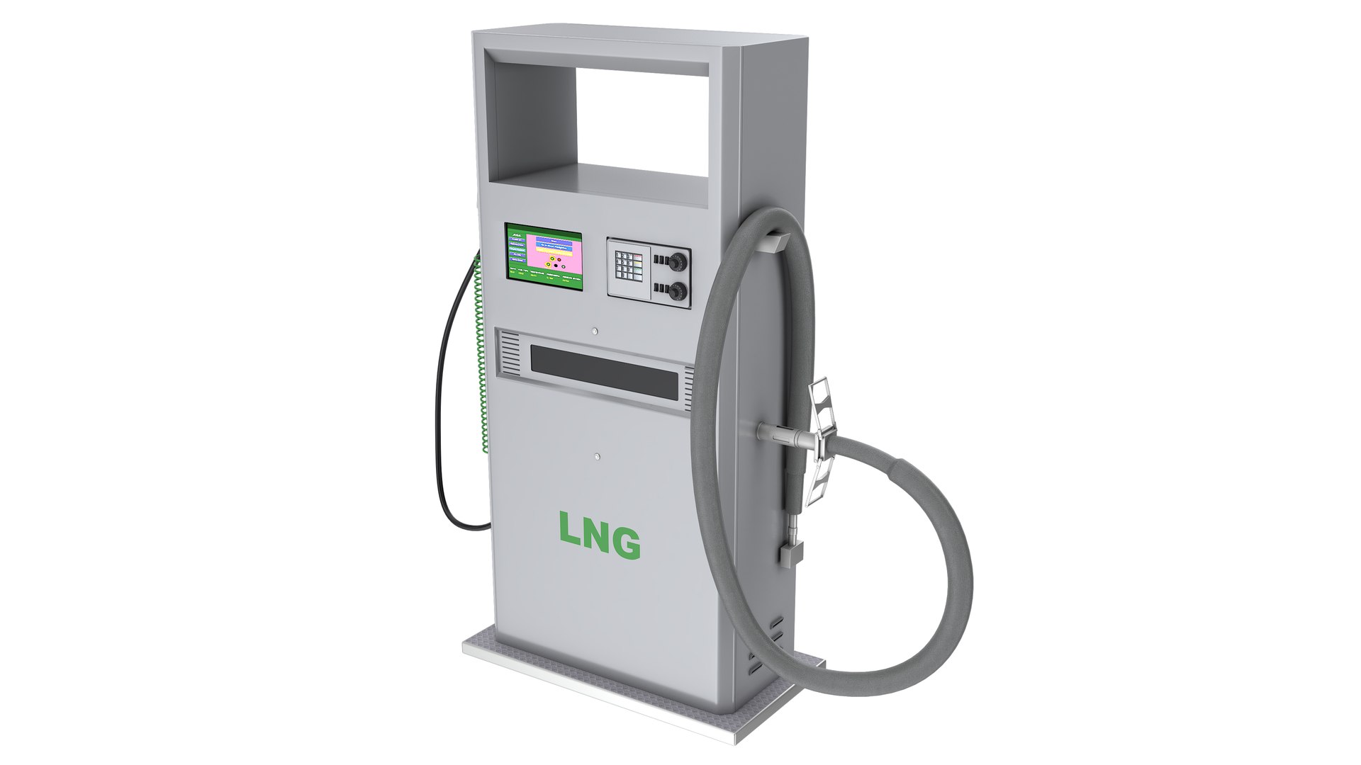 LNG Dispenser 3D Model - TurboSquid 2234068
