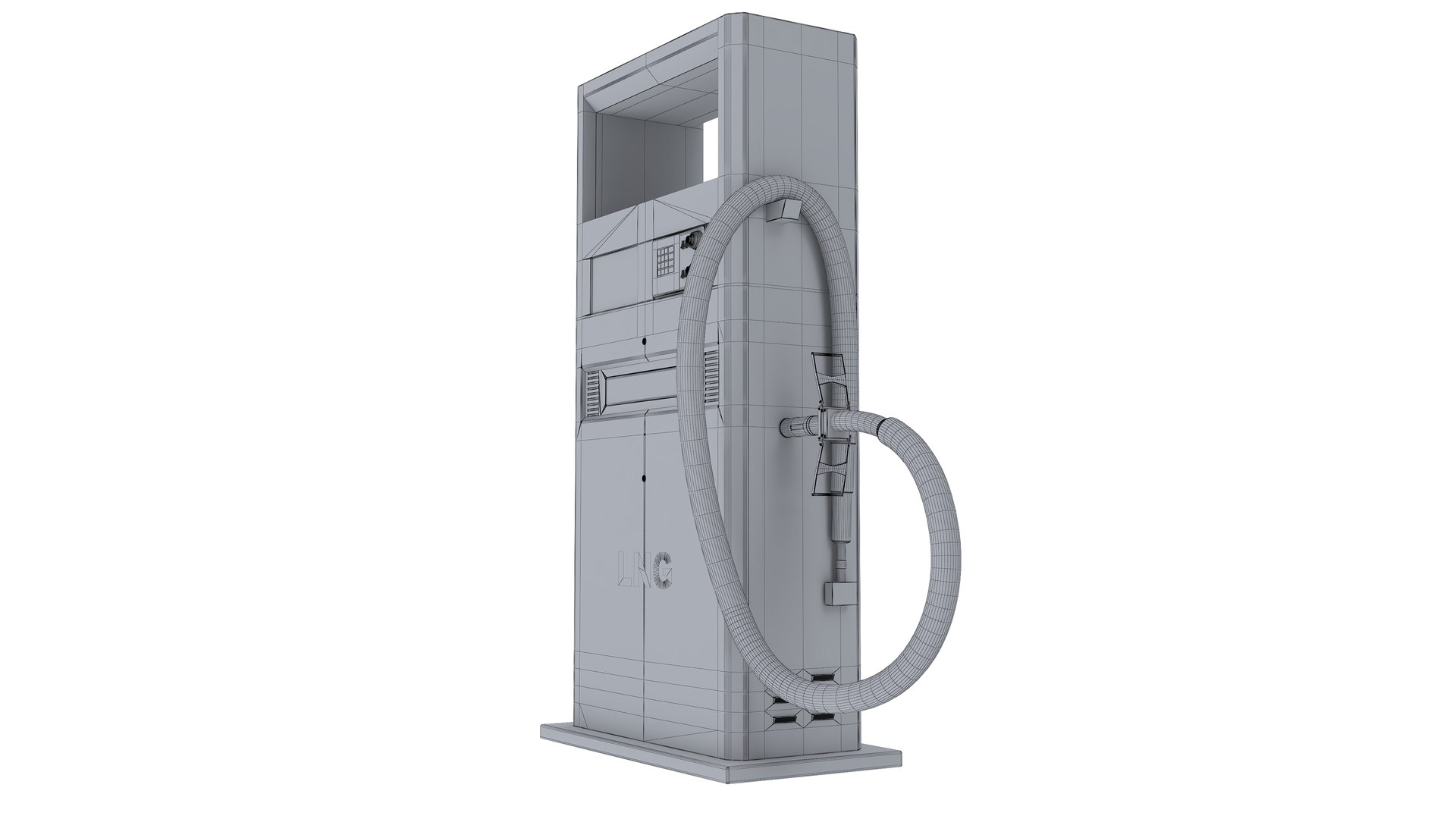 LNG Dispenser 3D Model - TurboSquid 2234068