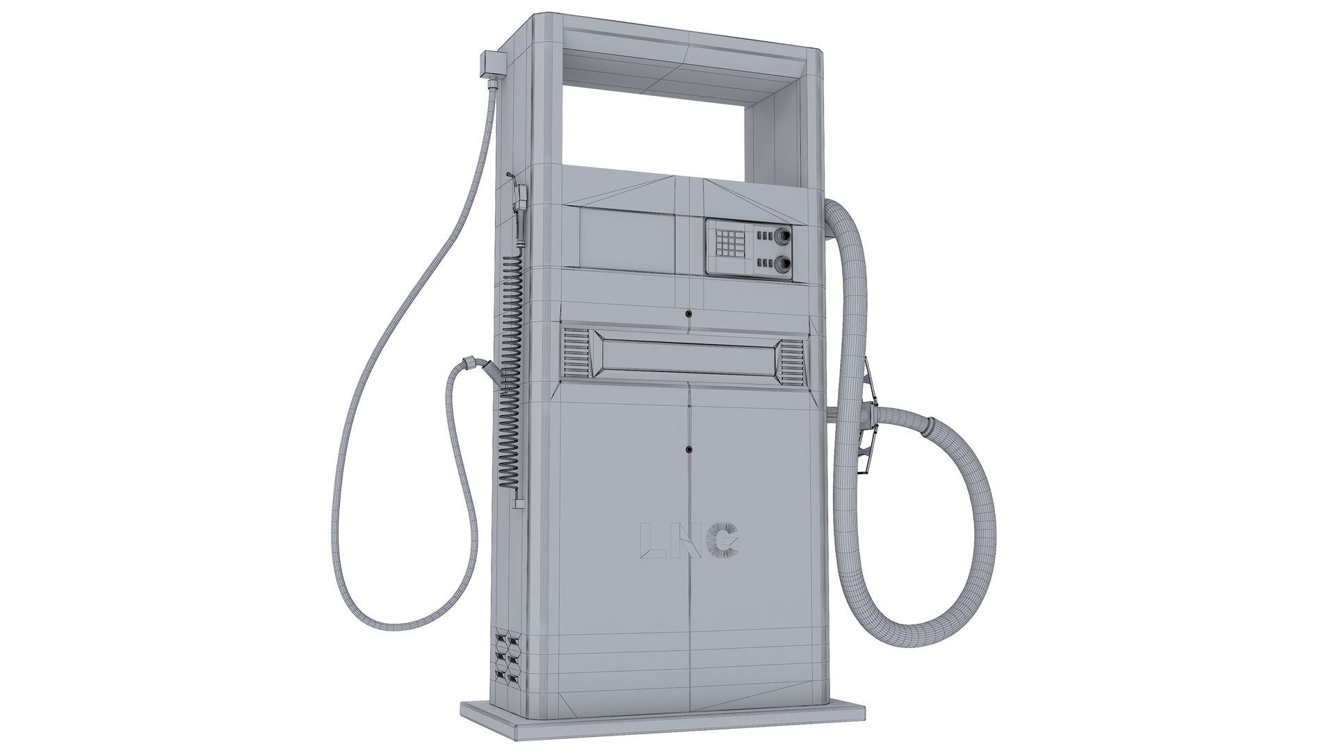 LNG Dispenser 3D Model - TurboSquid 2234068