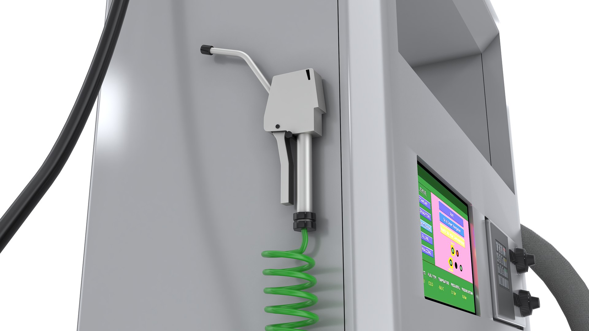 LNG Dispenser 3D Model - TurboSquid 2234068