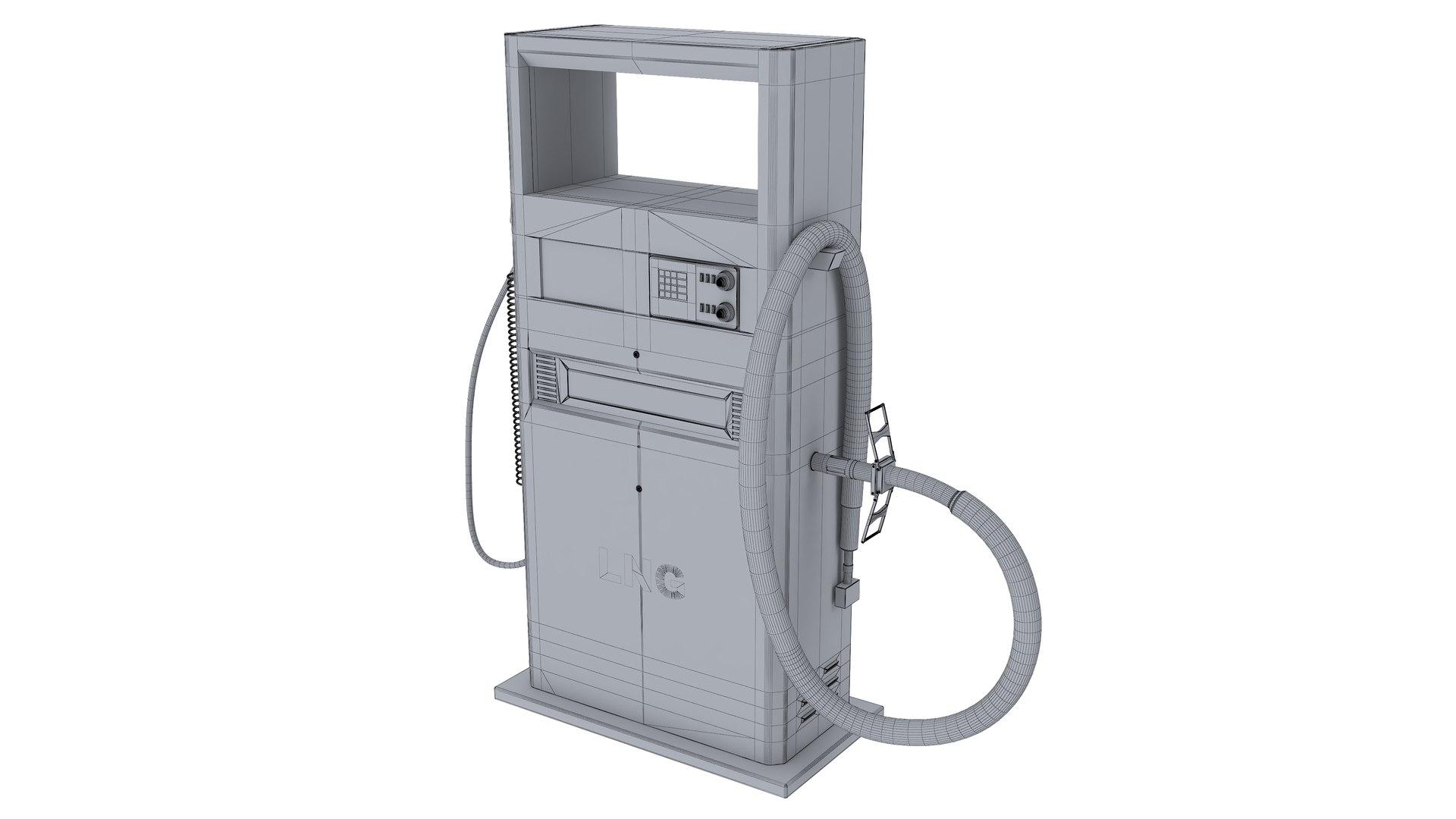 LNG Dispenser 3D Model - TurboSquid 2234068