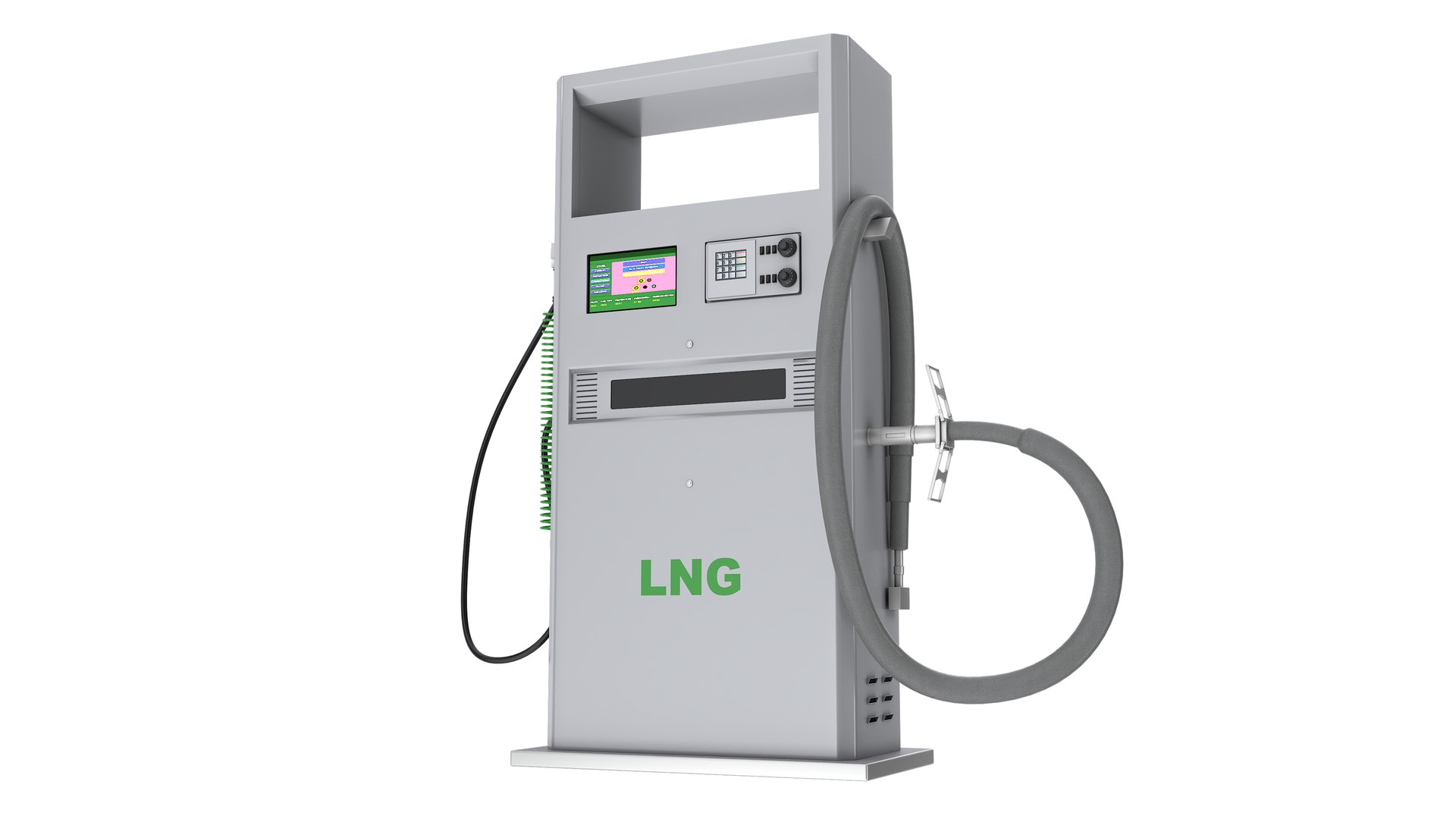 LNG Dispenser 3D Model - TurboSquid 2234068