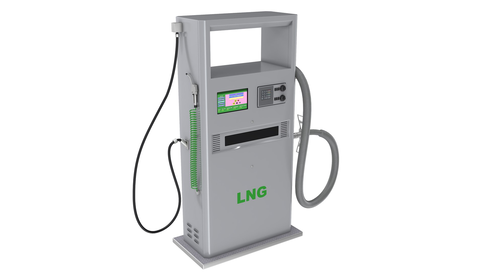 LNG Dispenser 3D Model - TurboSquid 2234068