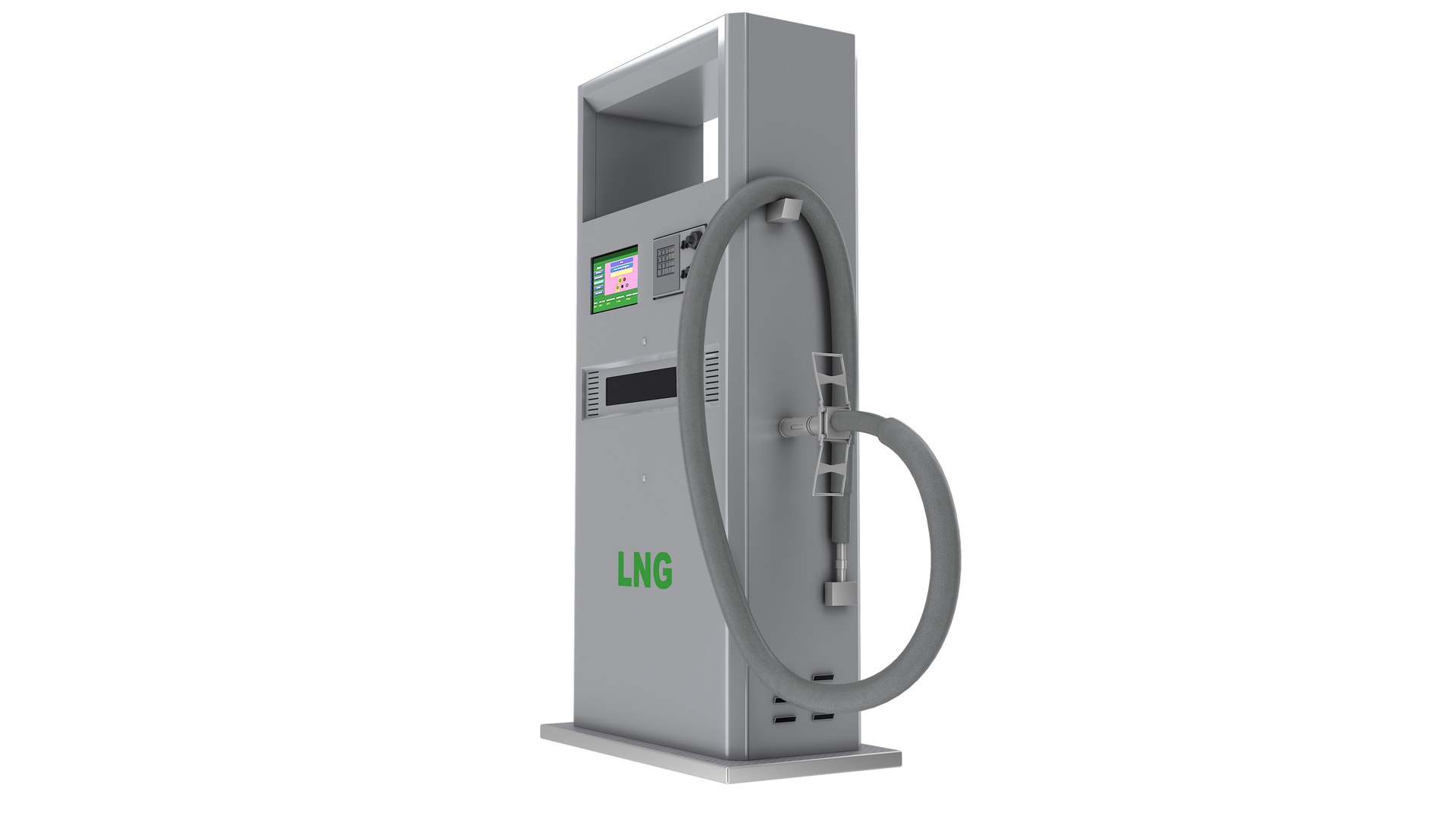LNG Dispenser 3D Model - TurboSquid 2234068