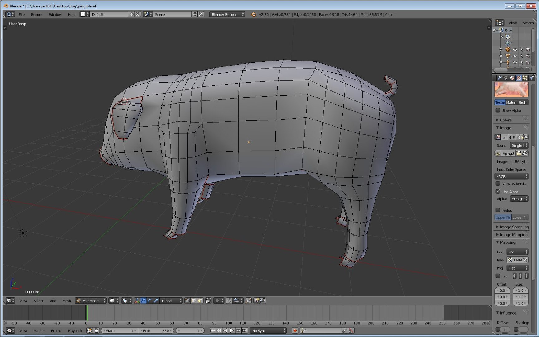 3d Pig Games Model