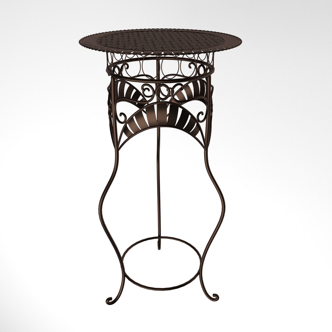 3D Model Classic High Table - TurboSquid 1916032