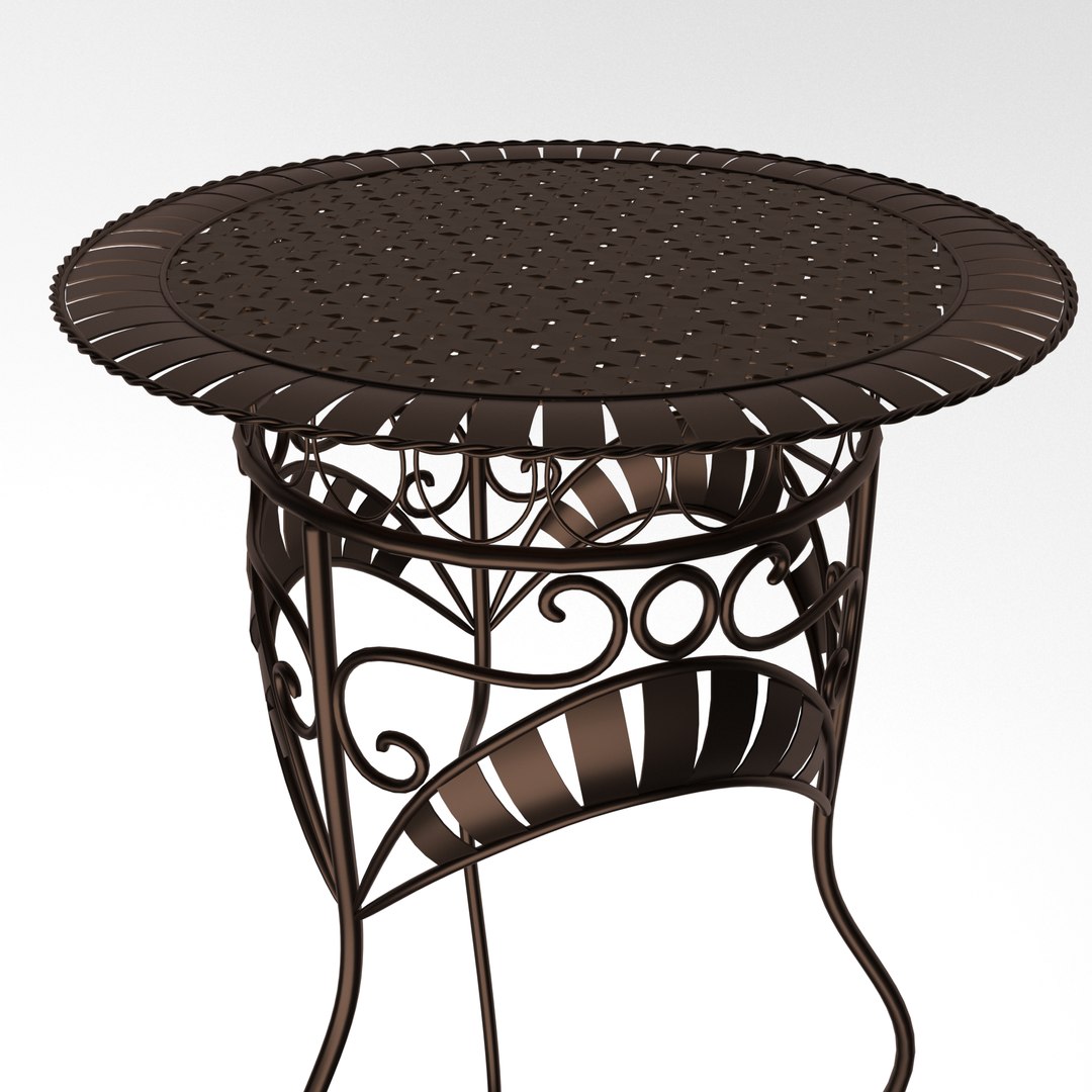 3D Model Classic High Table - TurboSquid 1916032