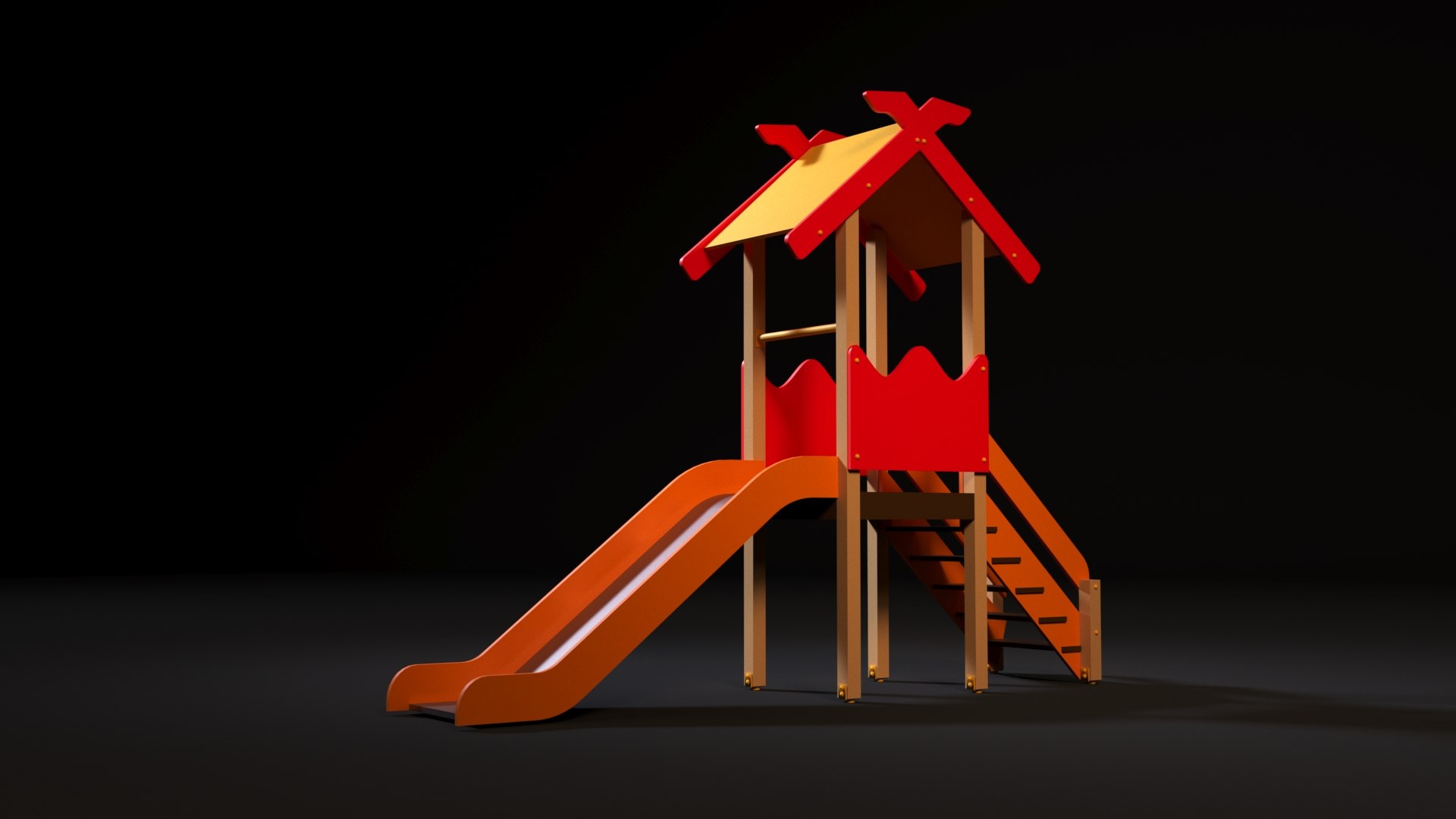 3D Children Slide Model - TurboSquid 1586356