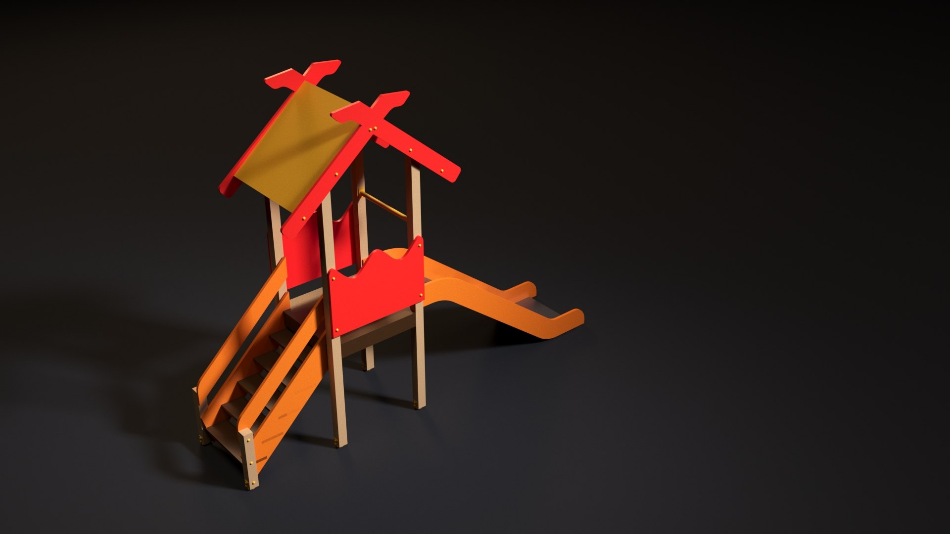 3D Children Slide Model - TurboSquid 1586356