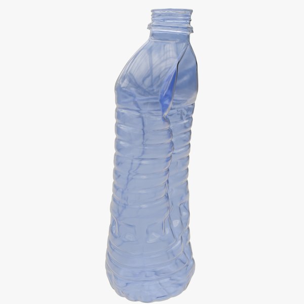 modelo 3d Botella de agua triturada 01 - TurboSquid 1954096