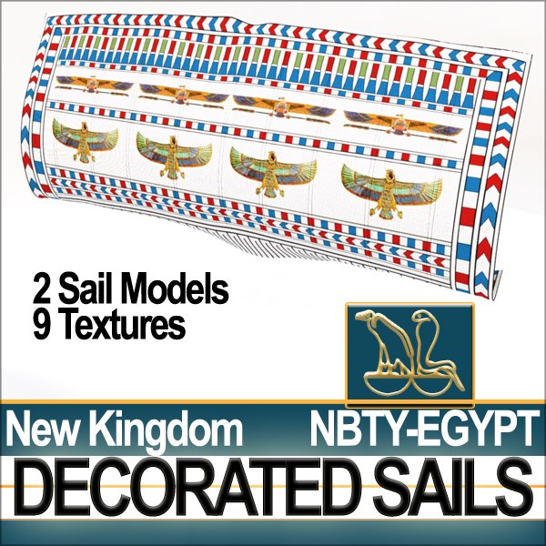 Ancient Egyptian Barge 3D Models for Download | TurboSquid