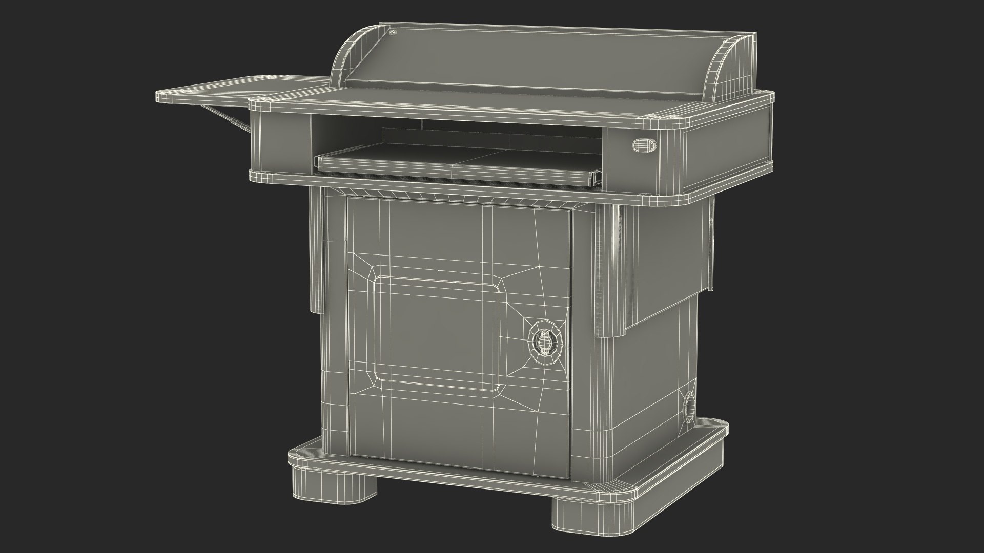 University Lectern 3D Model - TurboSquid 2071365