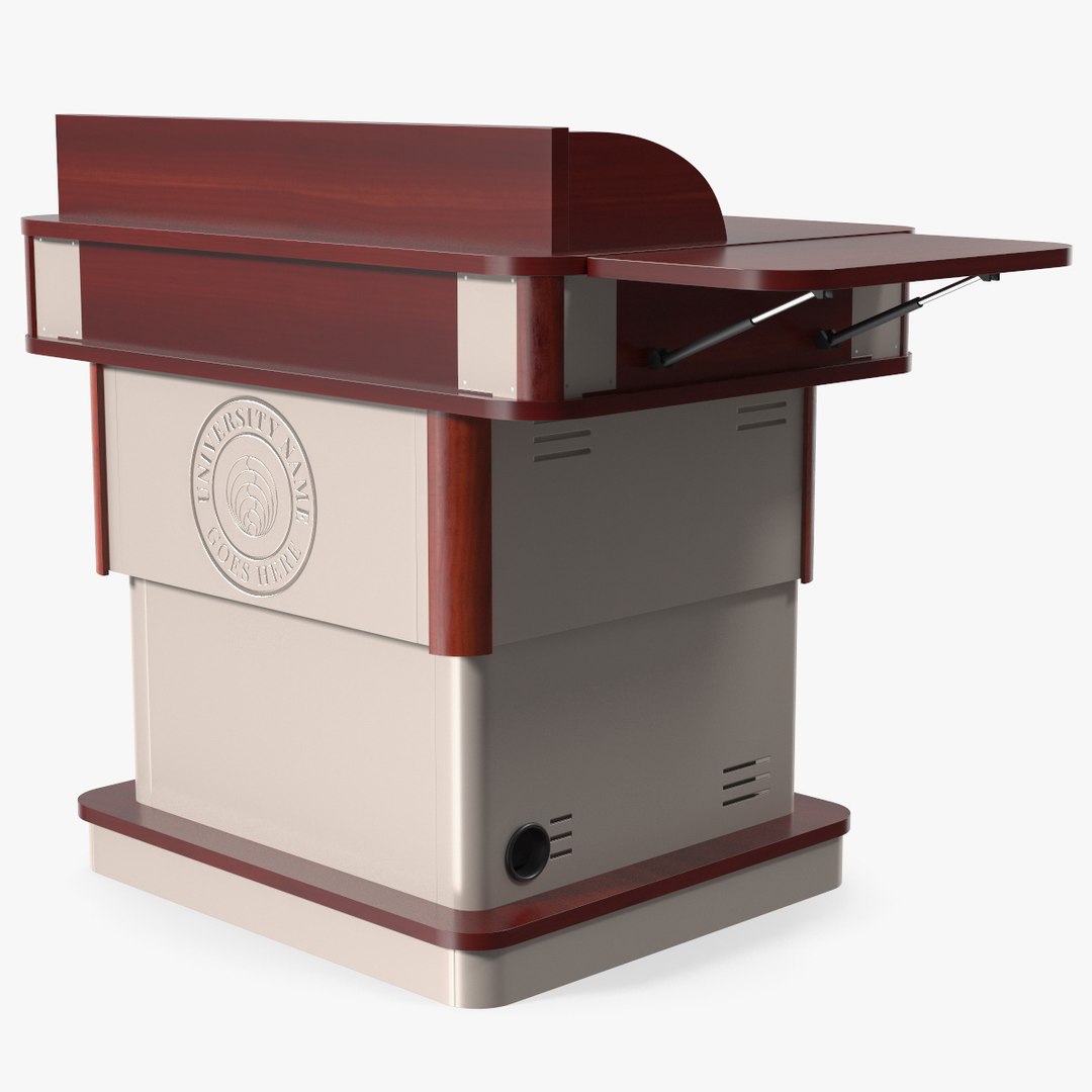 University Lectern 3D model - TurboSquid 2071365