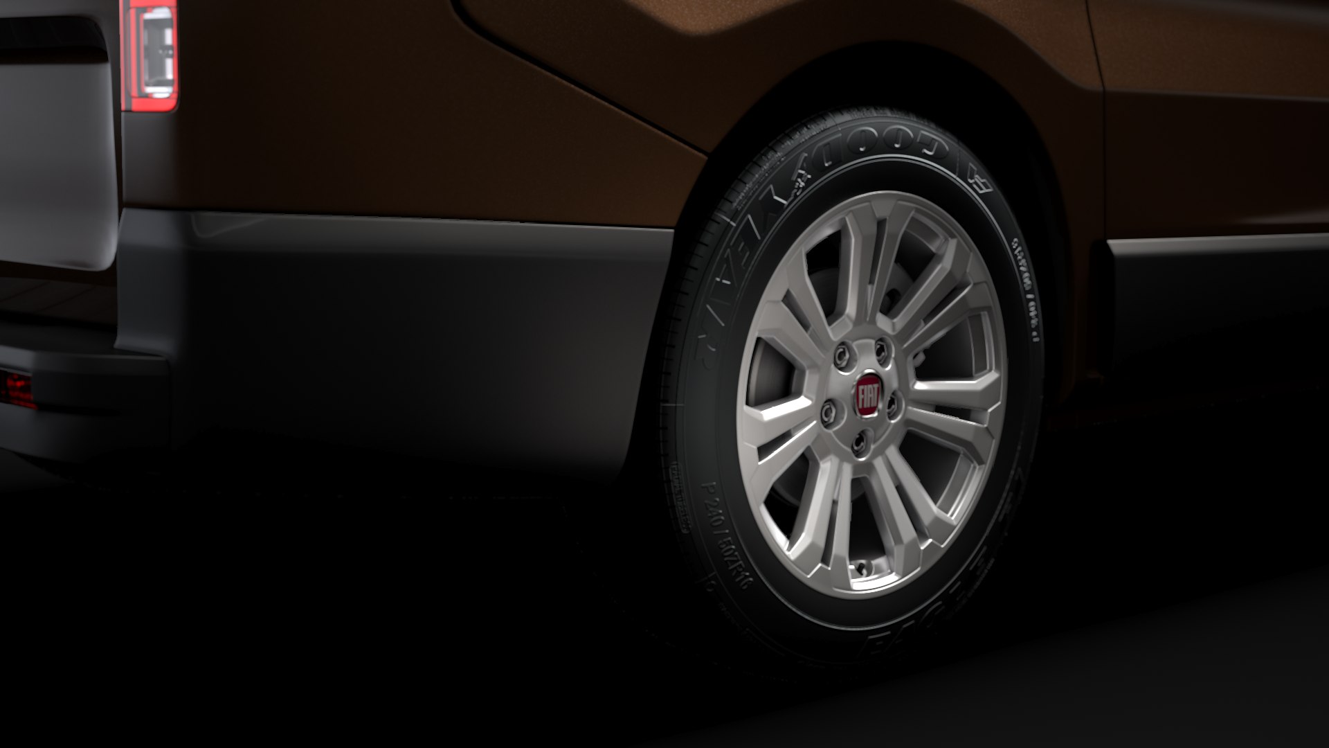 Fiat talento minibus 2019 model - TurboSquid 1440492