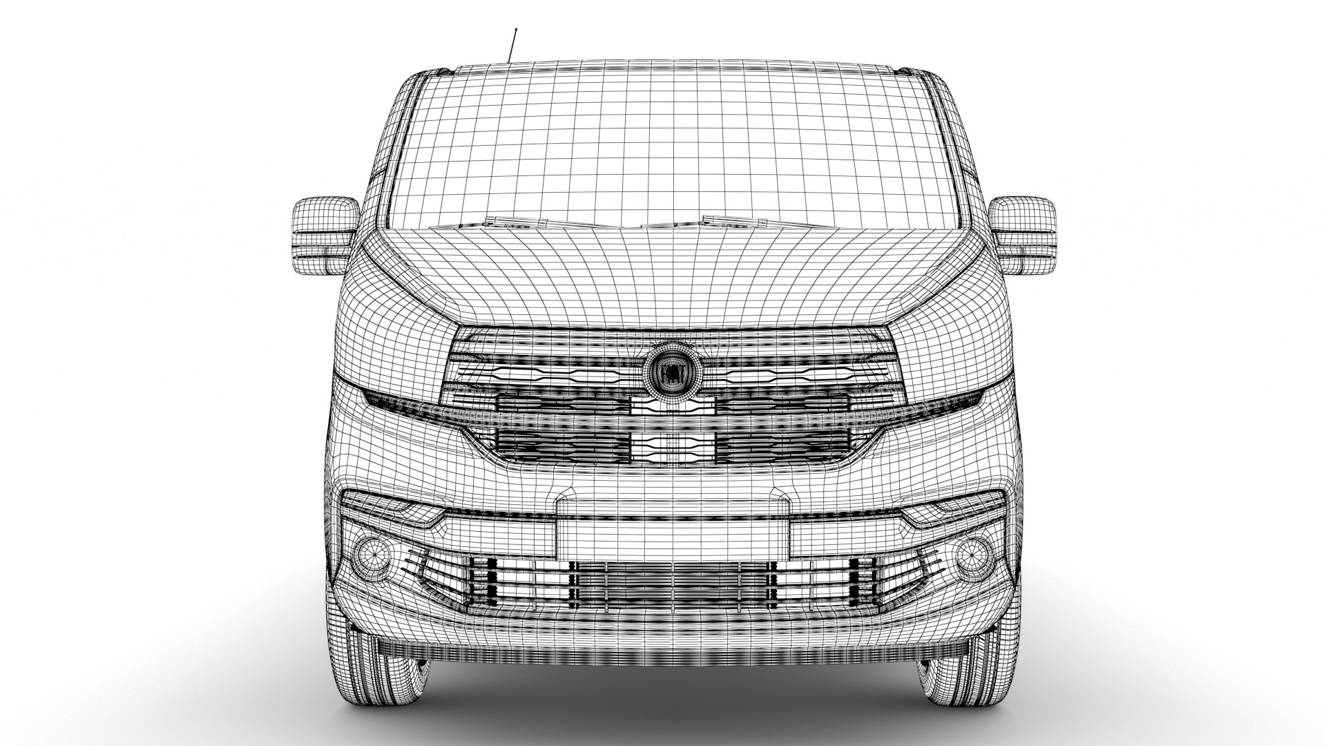 Fiat talento minibus 2019 model - TurboSquid 1440492