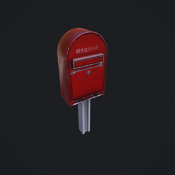 Letter Box 3D Models for Download | TurboSquid