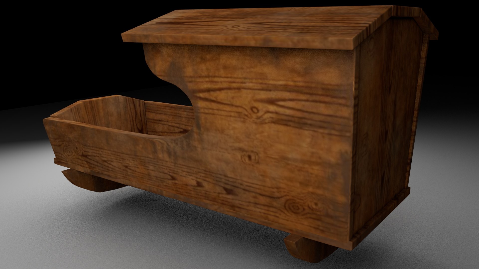 Free Vintage cradle 3D model - TurboSquid 1863443