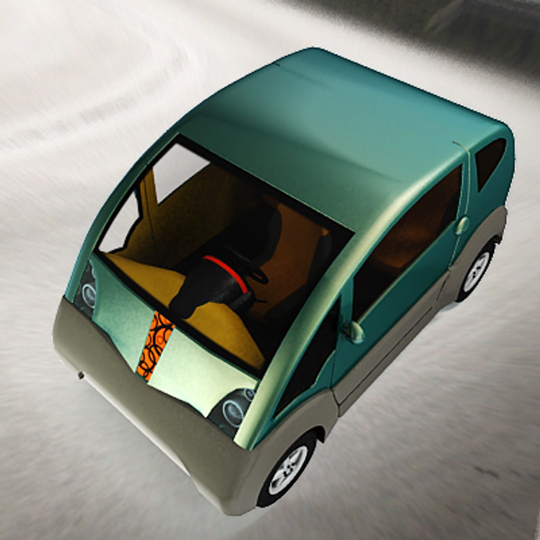 3ds max new car mini cat