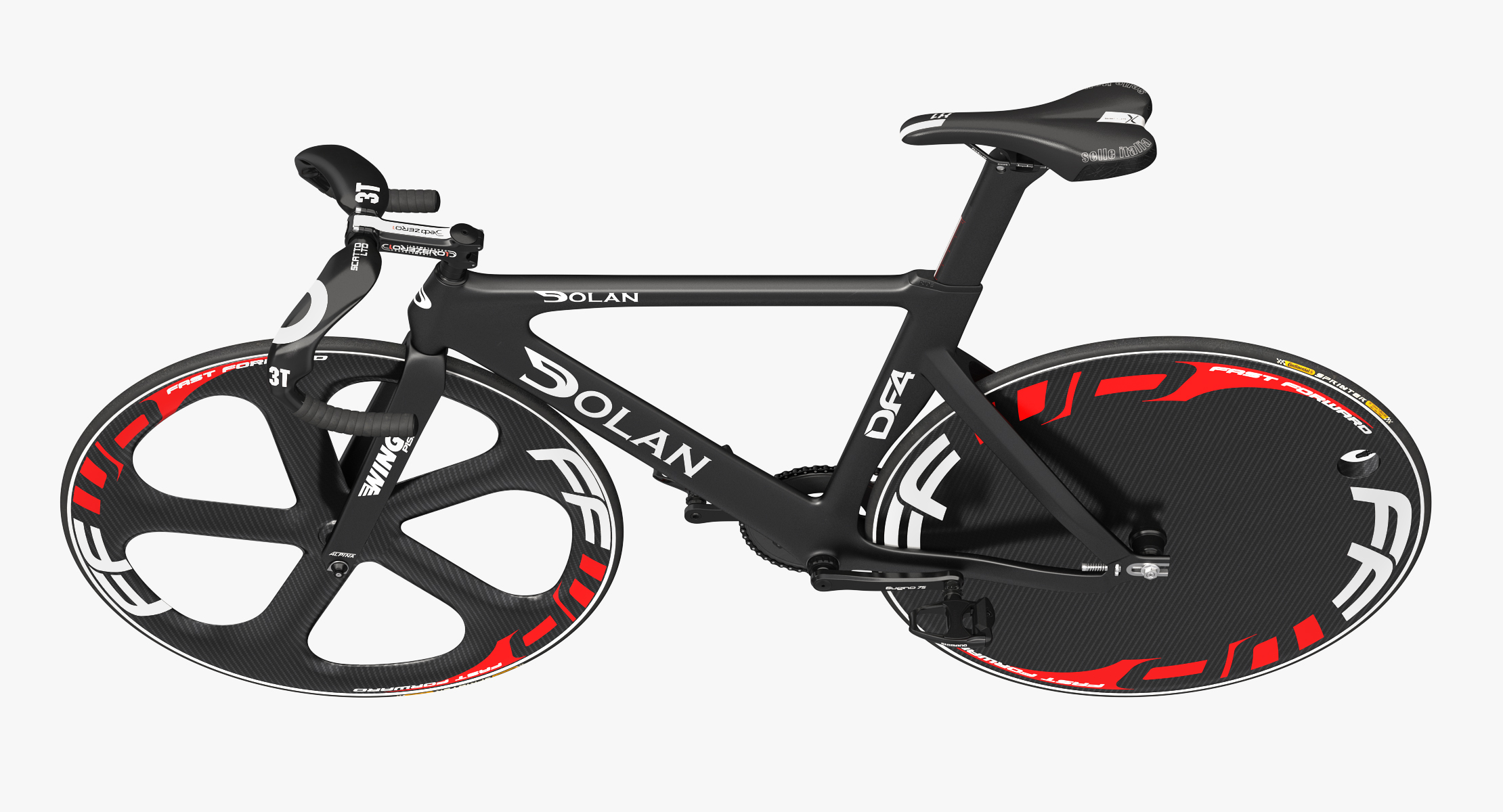 3D dolan df4 carbon track - TurboSquid 1313937