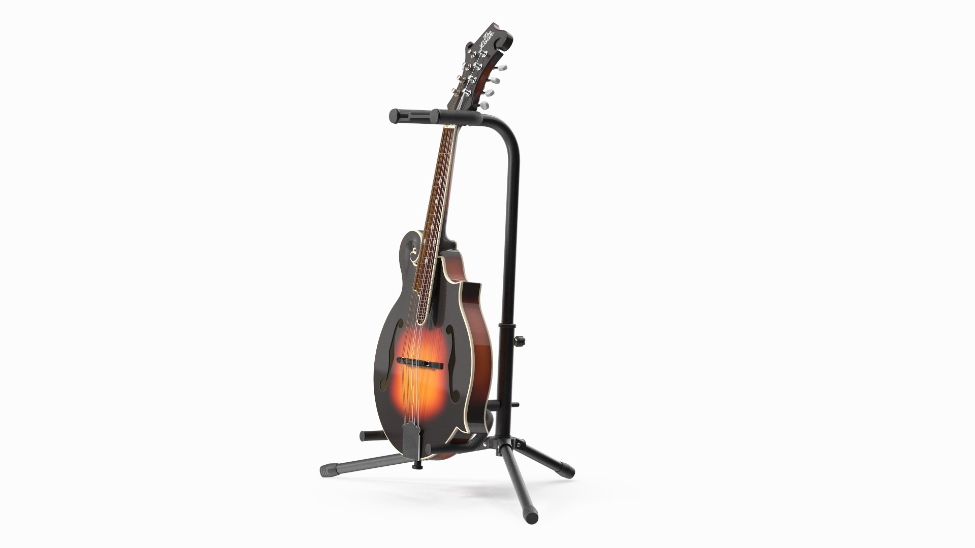 Classic Archtop Mandolin With Tripod Stand 3D - TurboSquid 2378278