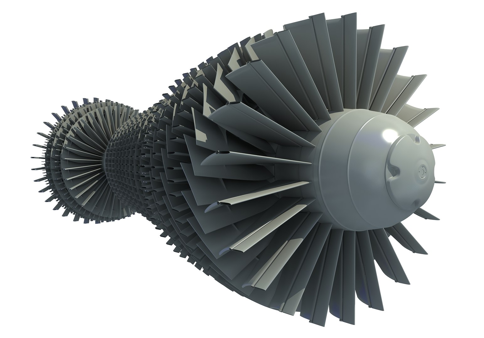 3D Turbine Model - TurboSquid 1170798