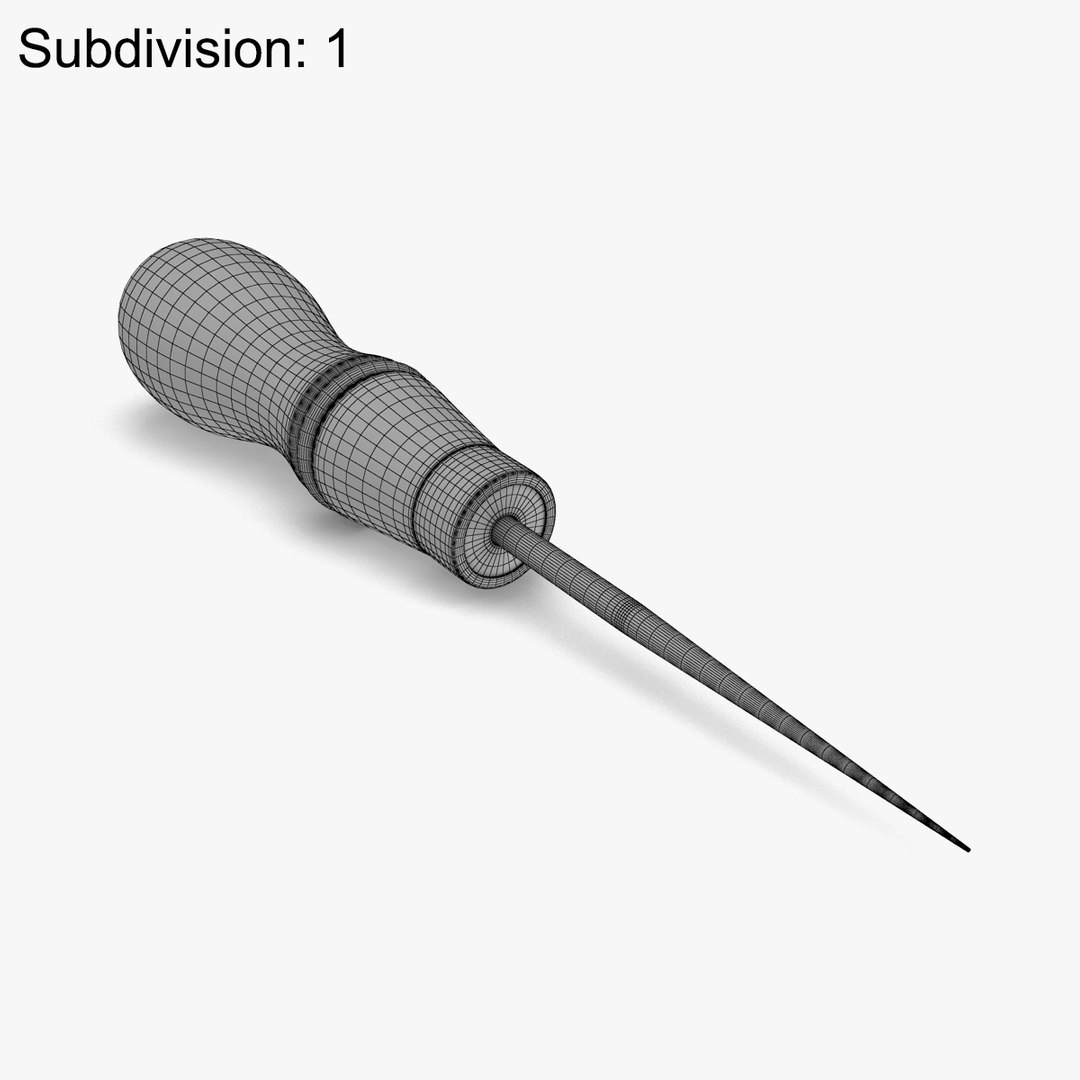 Unity Awl 3d Model