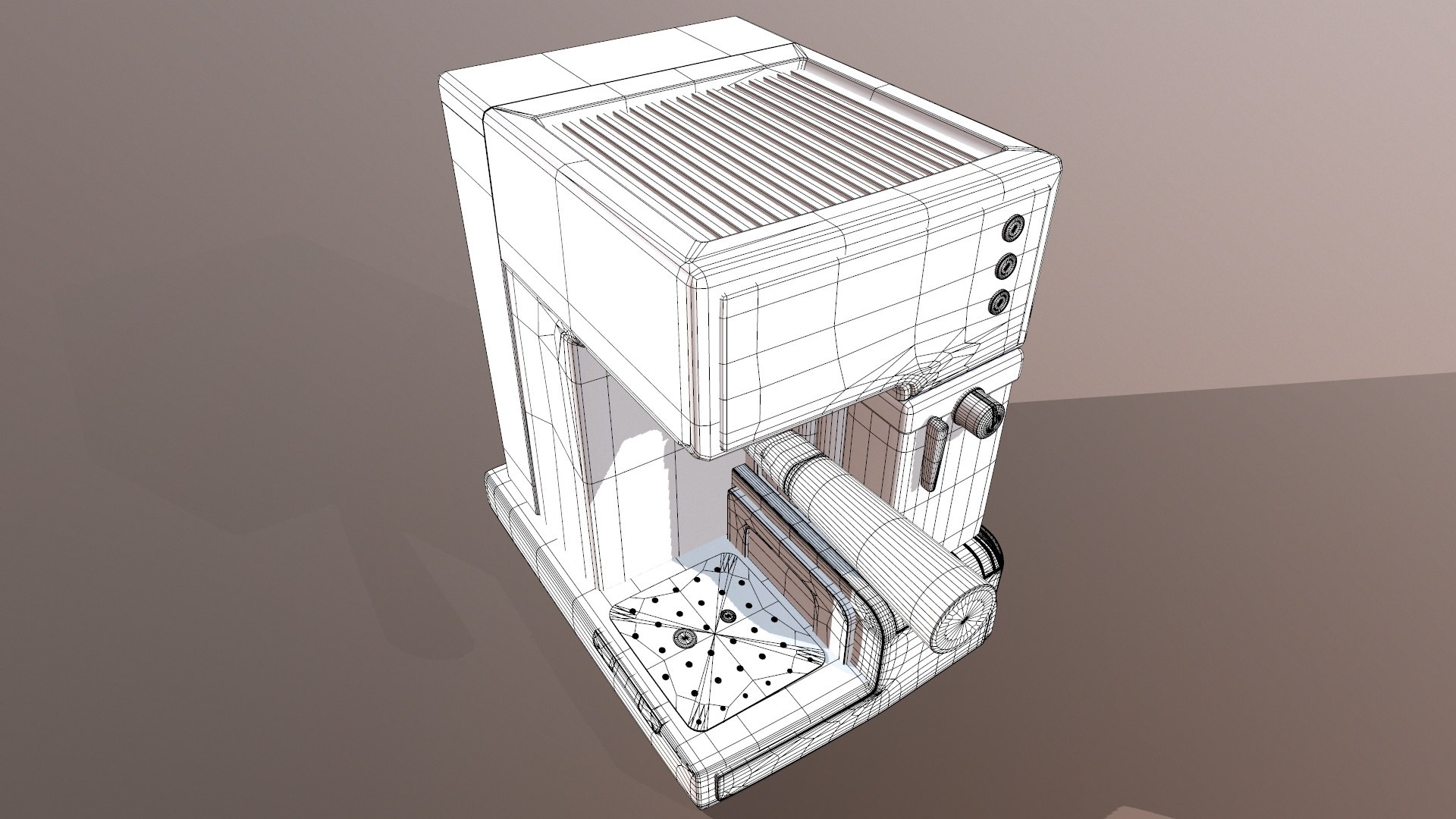 3D Coffee Maker - TurboSquid 2249525